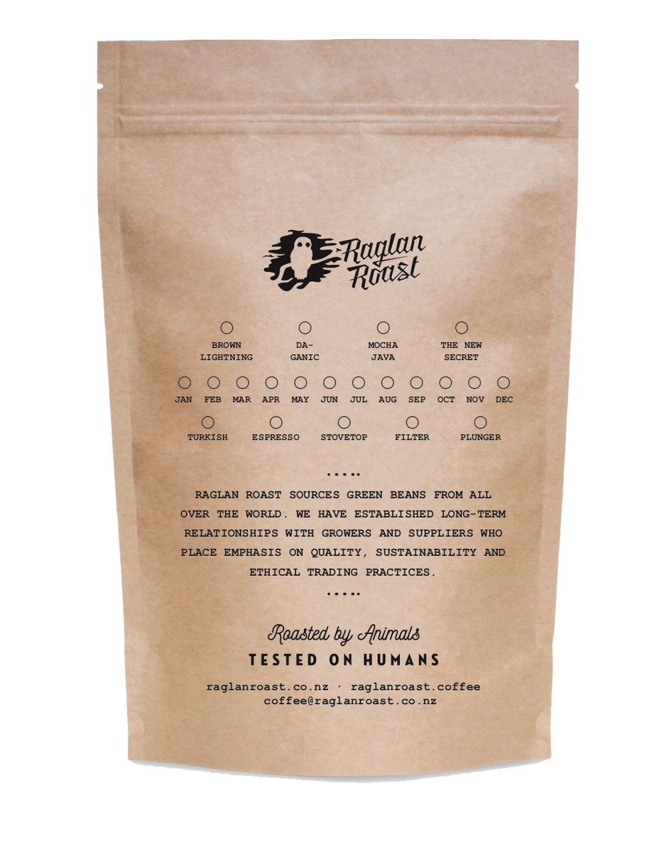 Brown Lightning – Raglan Roast